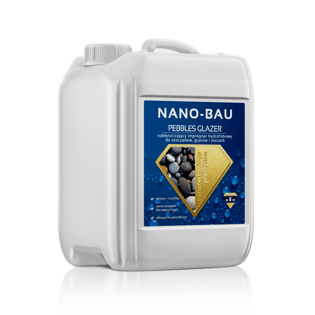 NANO-BAU Pebbles Glazer impregnat do otoczaków - Chemia24.pl NANO-BAU Pebbles Glazer impregnat do otoczaków - Chemia24.pl